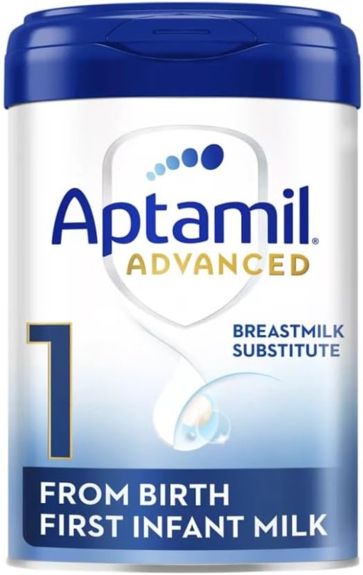 Aptamil Advanced 1 First Infant Baby Milk Powder Formula, from Birth, 800g