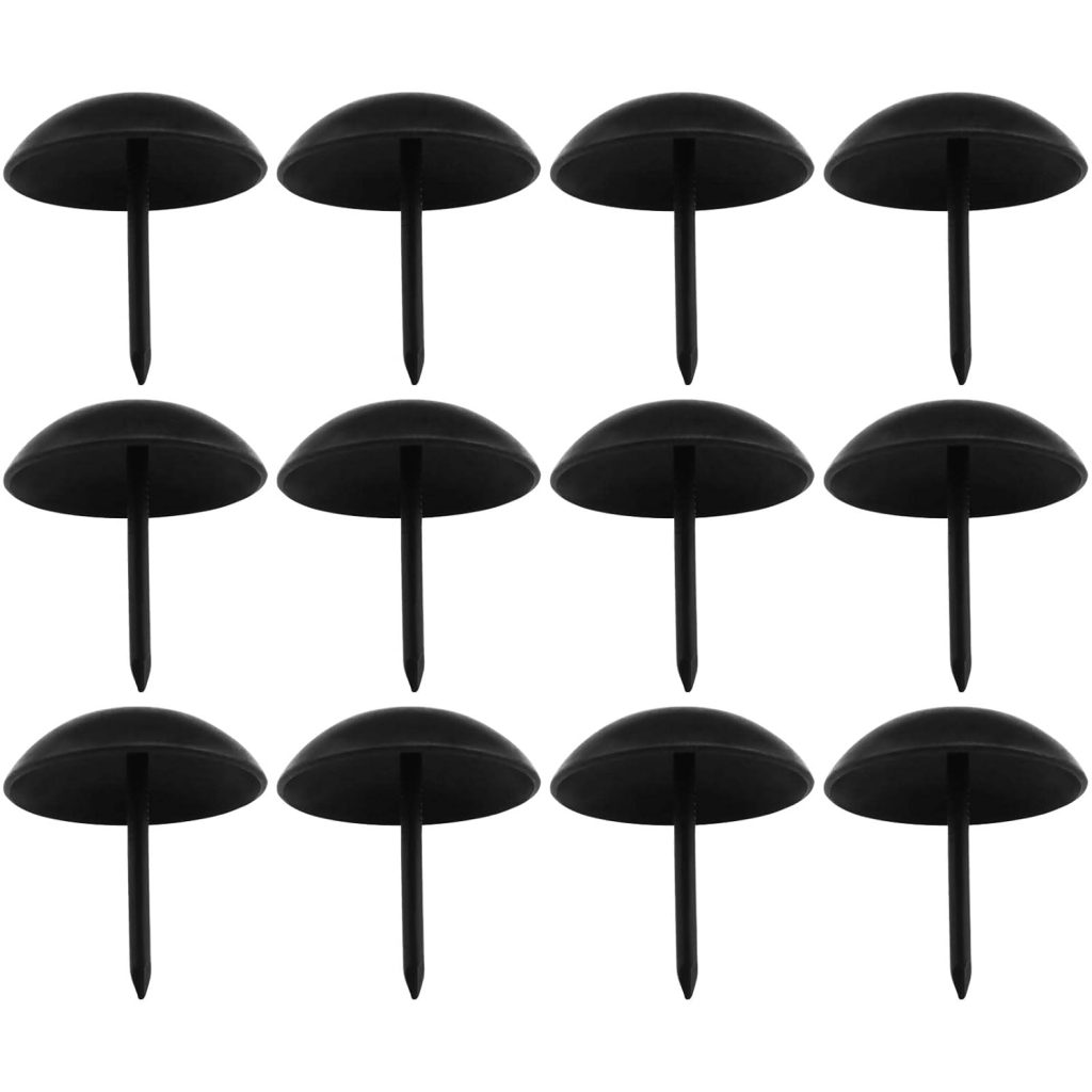 EMSea 12Pcs Upholstery Nail Furniture Nails Pins Antique Black Sofa ...