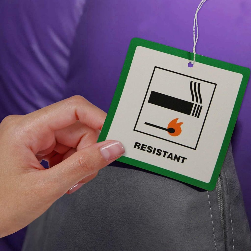 Furniture Upholstery DL7-20 Pack of Fire Safety Labels for Furniture ...