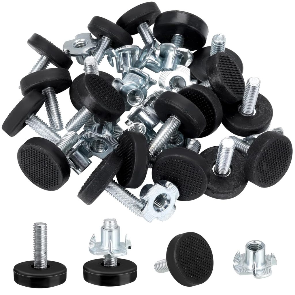 16Pcs Adjustable Levelling Feet M6 Thread Height Adjustable Feet for ...