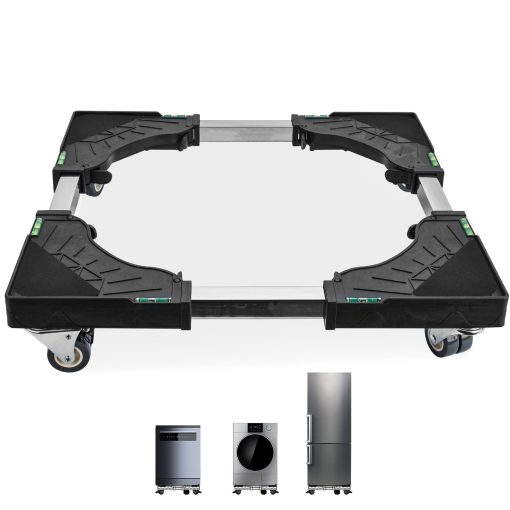 PUNCIA Mobile Mini Fridge Stand with Large Capacity Storage Portable ...