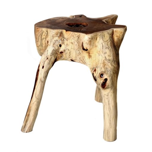 Brillibrum Design Teak Root Wood Table Made from One Piece Solid Unique ...