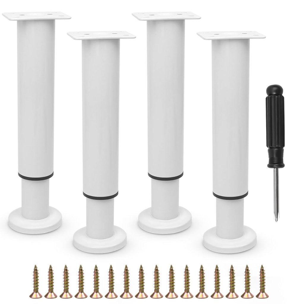 Furniture Adjustable Legs, Metal Bed Support Leg Central Slat Frame ...