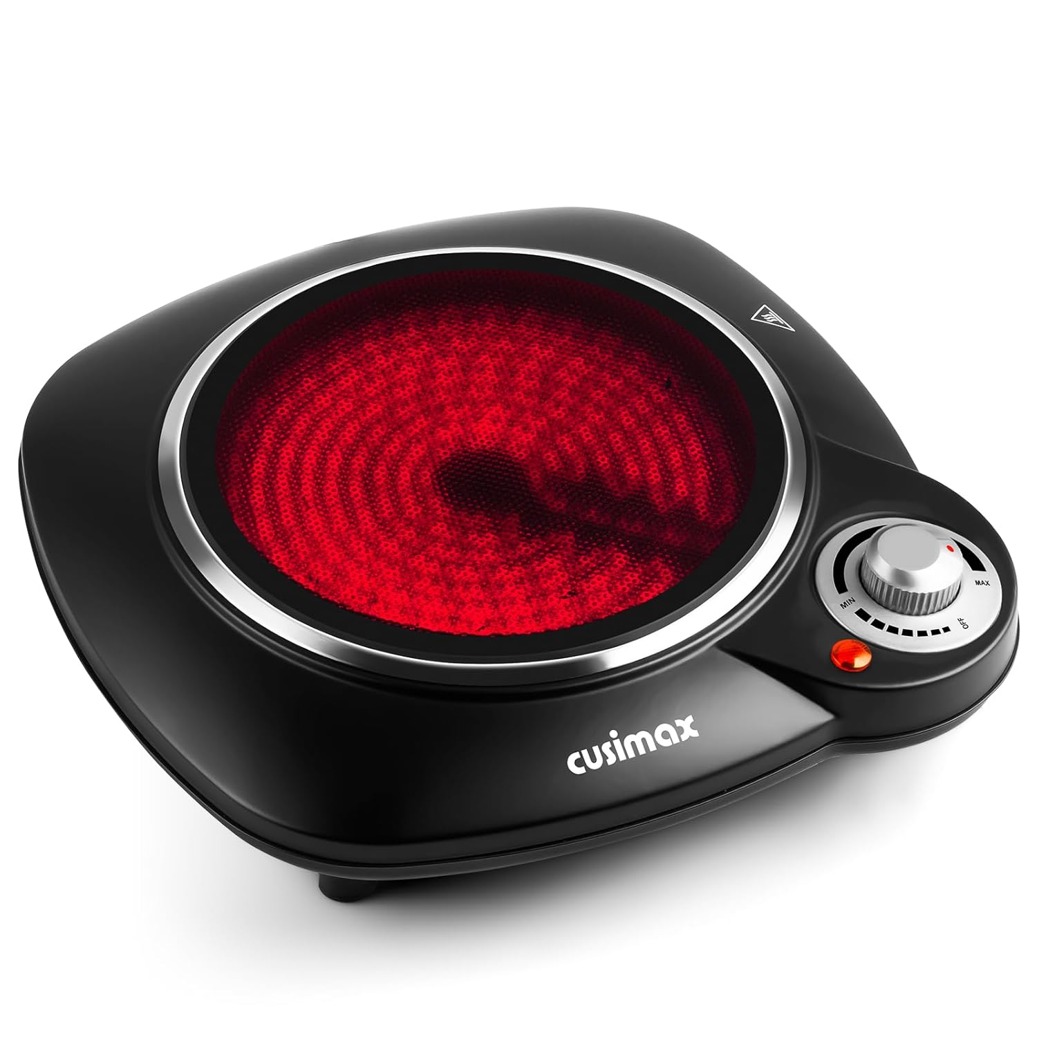 Portable Hot Plate, 1200W Single Ceramic Hob, Hot Plates for Cooking ...