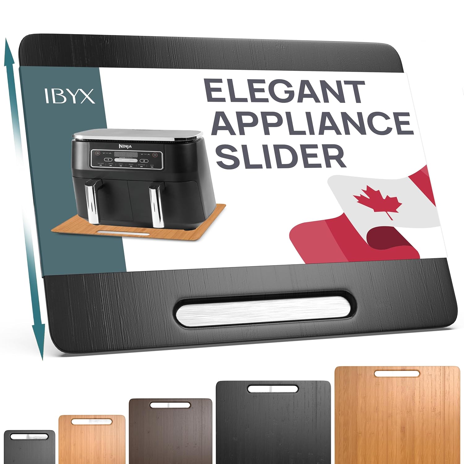 Ibyx Elegant Sliding Tray for Your Coffee Maker & Heavy Kitchen ...