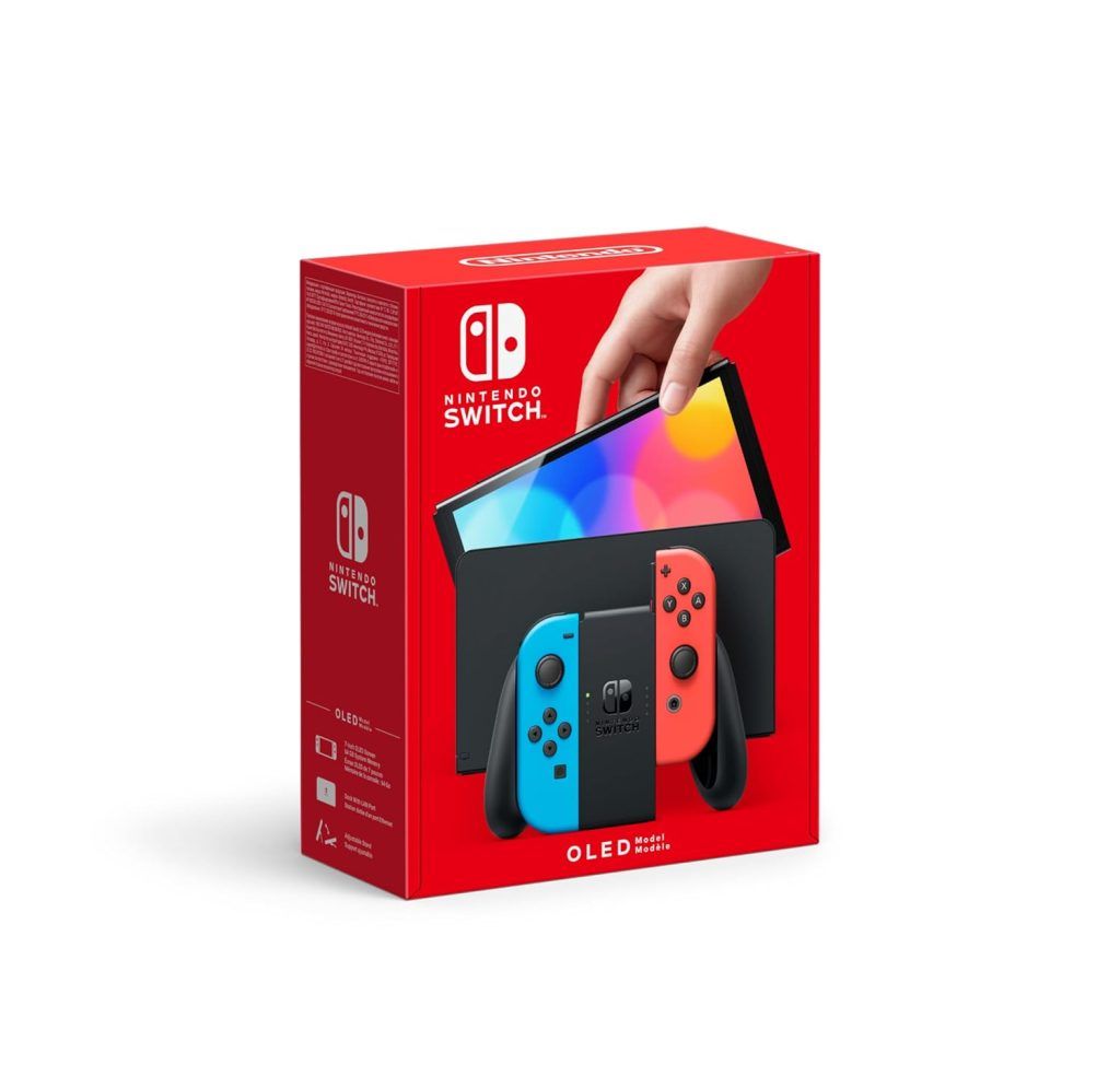 Nintendo Switch (OLED Model) – Neon Blue/Neon Red