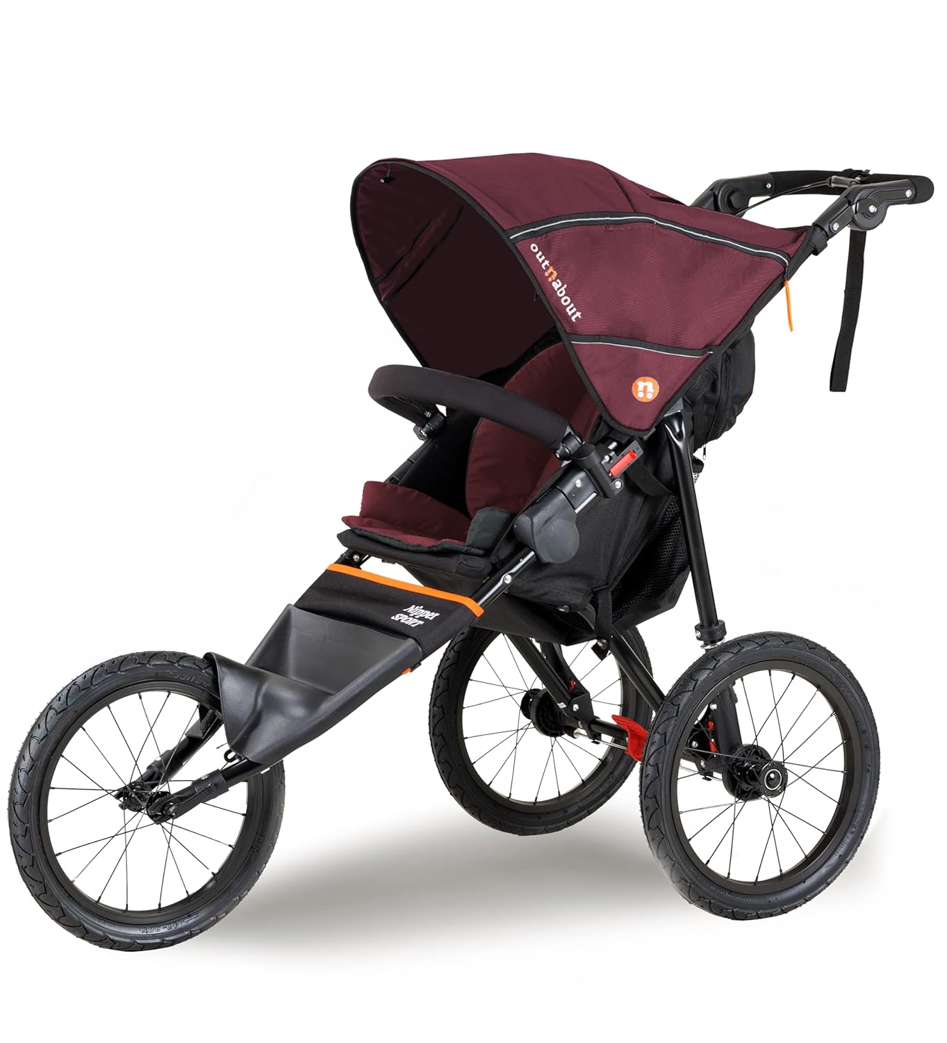 Out ‘n’ About Nipper Sport Stroller – Jogging Pushchair – Newborn to 4 ...