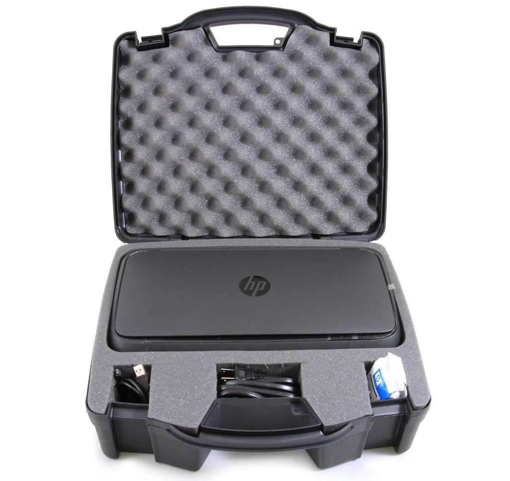 Casematix Portable Printer Carry Case for HP Officejet 250 Wireless ...
