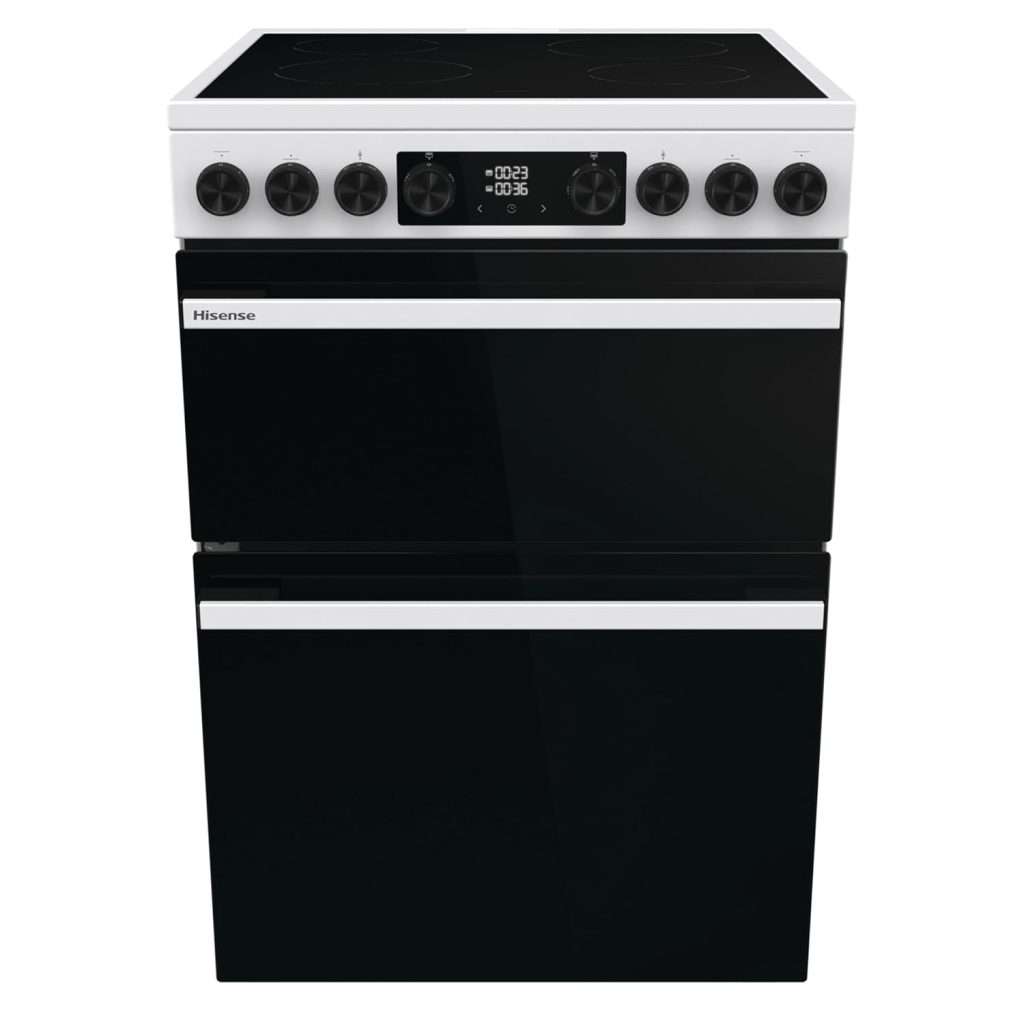 Hisense Hi6 Max 60cm Electric Cooker with Ceramic Hob HDCEC6C20W ...