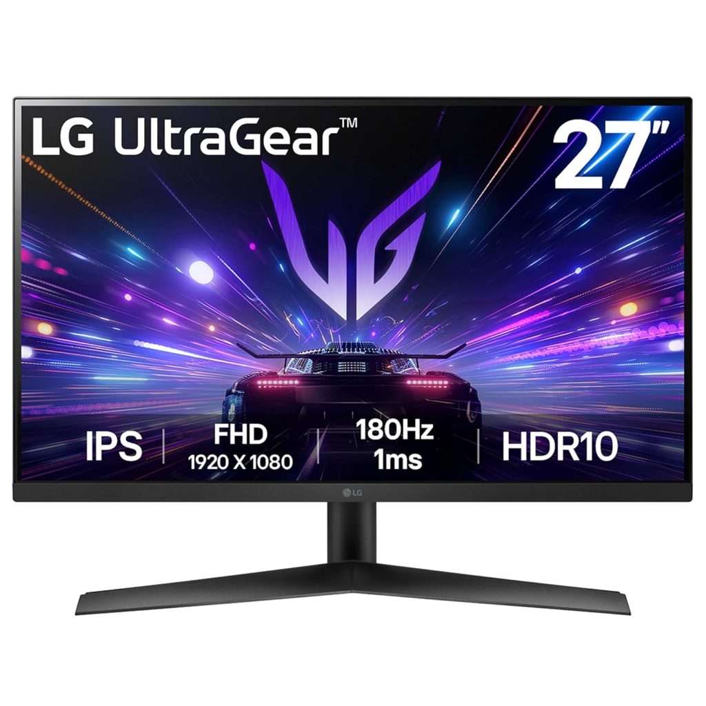 LG UltraGear Gaming Monitor 27GS60F, 27 Inch, 1080p, 180Hz, 1ms ...
