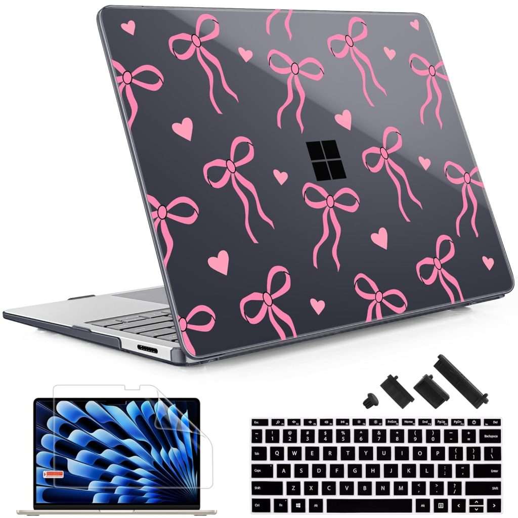 May Chen Case ONLY Compatible for 2024+ 13.8″ Microsoft Surface Laptop ...