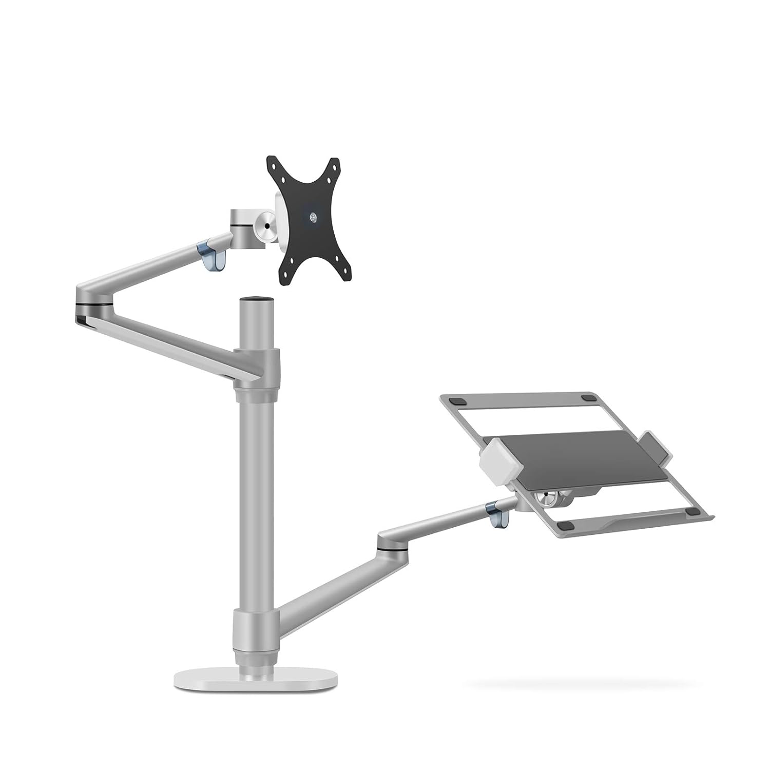 Thingy Club Dual Arm Monitor & Laptop Mount, Desk Mount Stand for up to ...