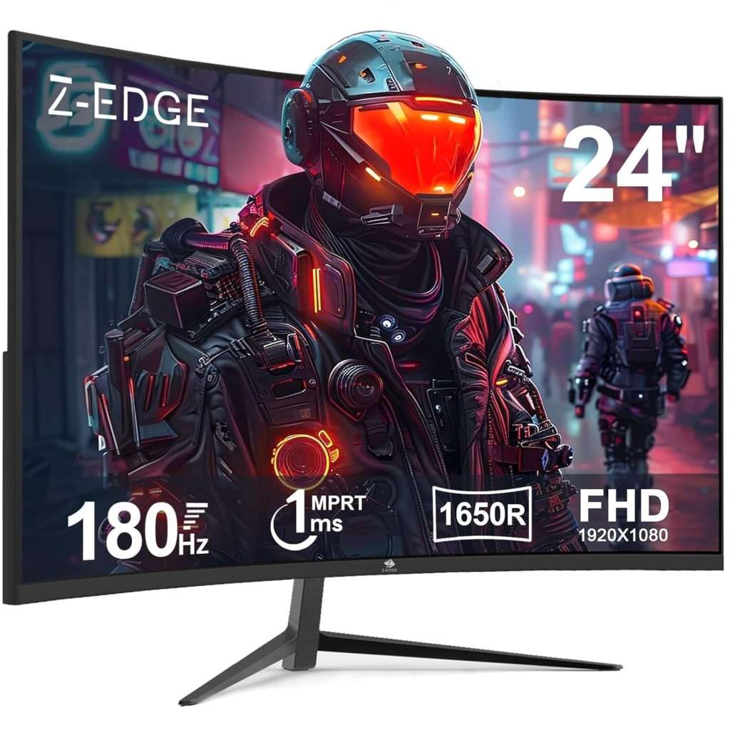 Z-Edge 32 Inch Curved Gaming Monitor 240Hz 1ms MPRT Full HD 16:9 Curved ...