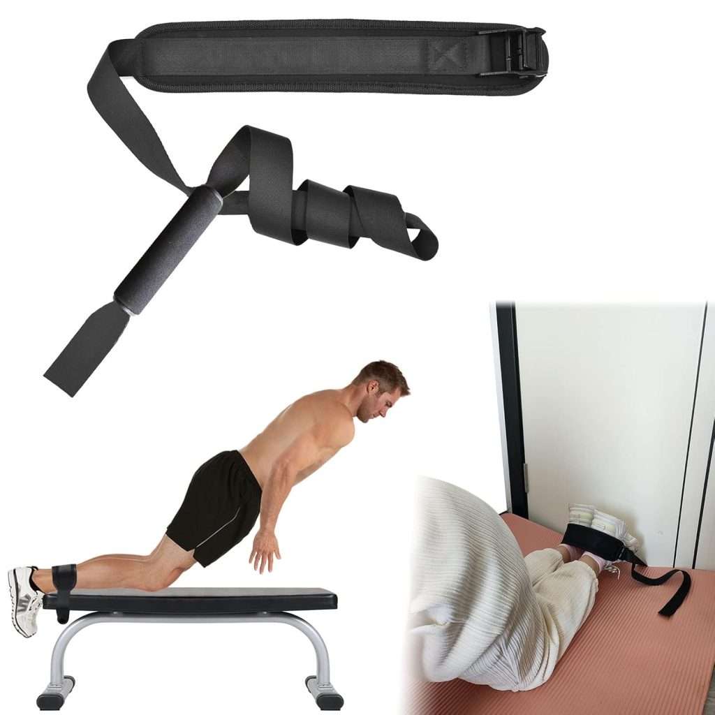 XonyiCos Nordic Strap for Bench – Nordic Curl Strap Hamstring for ...