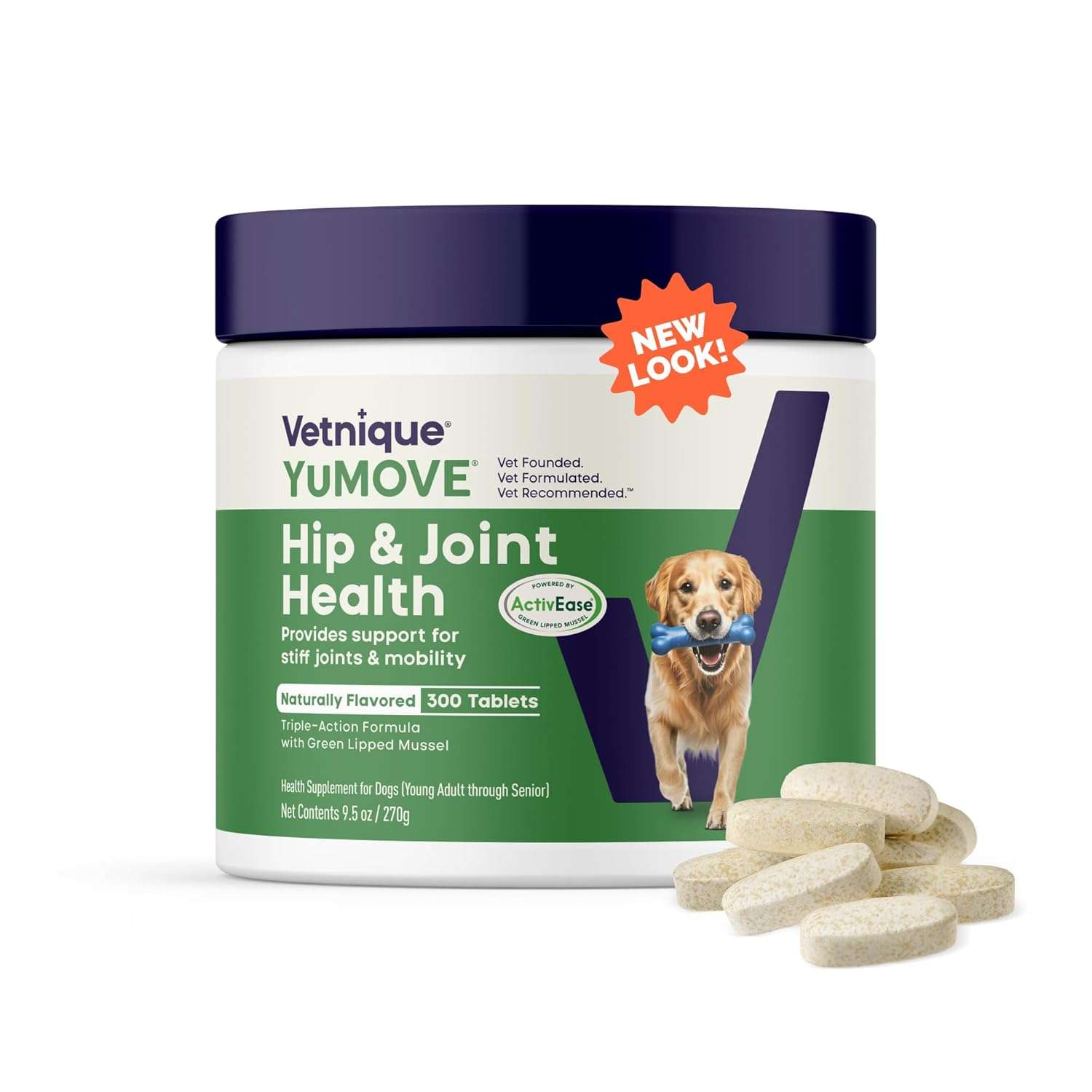 YuMOVE Joint Supplement for Dogs, Essential Dog Hip and Joint Aid, for ...