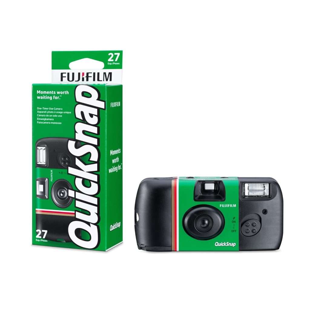 Fujifilm Quicksnap 27 exposure, FUJICOLOR 400 ISO speed film camera ...