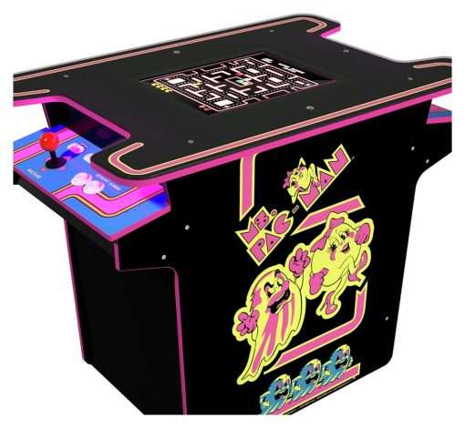 Arcade1UP Ms. Pac-Man Head-To-Head Arcade Table